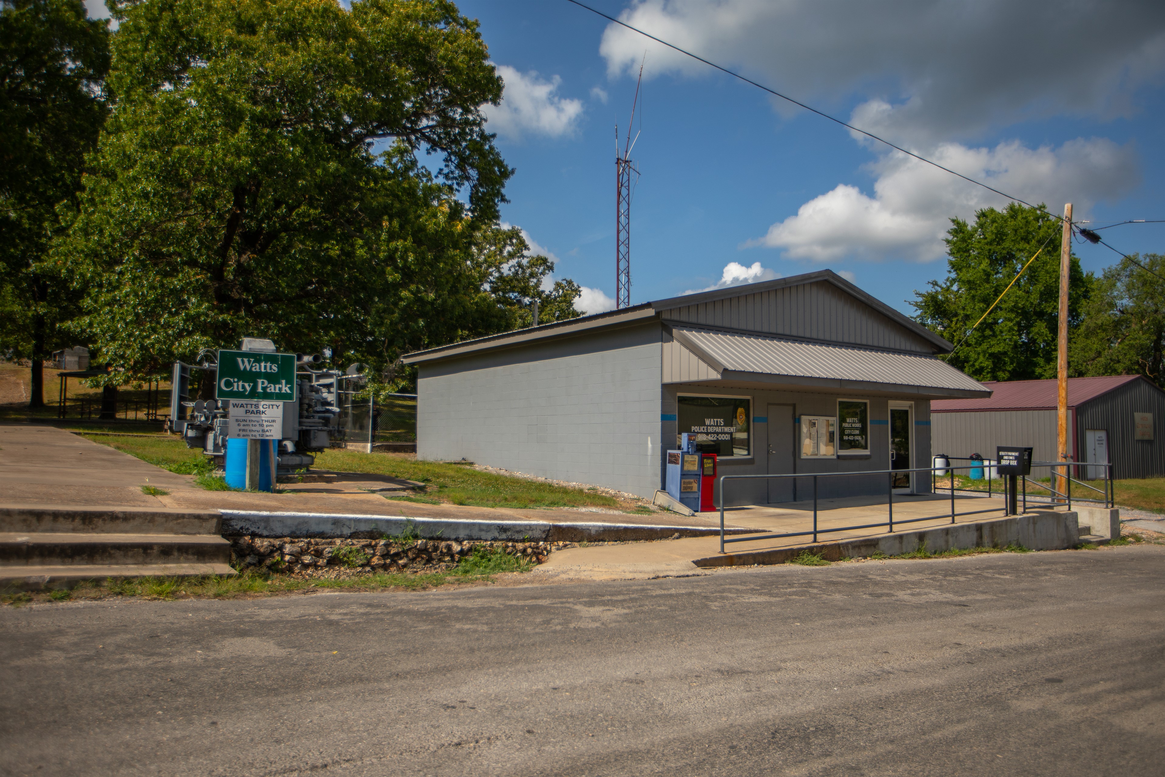 Locations Hub - Watts City Hall